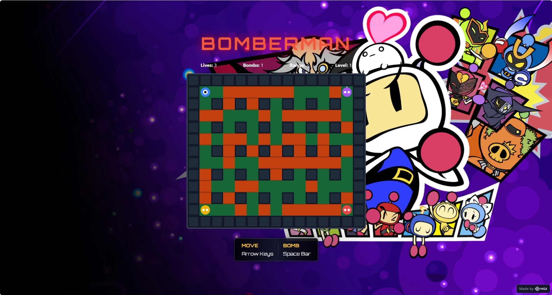 Bomberman Style Game Dev